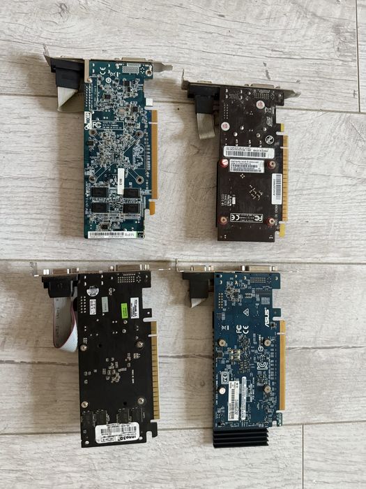 ASUS Gt710,GAINWARD GT 610,Inno 3D GF210, Radeon HD5450 Carcea • OLX.ro