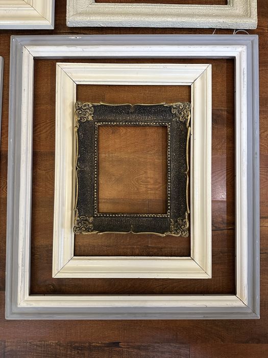 Rame din lemn pt tablouri in stare foarte vechi antice retro epoca ...