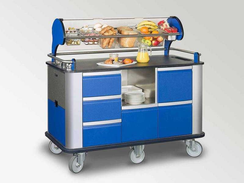 Бюфетна хладилна количка за сервиране Temp Serve Rite Classic Pro гр ...