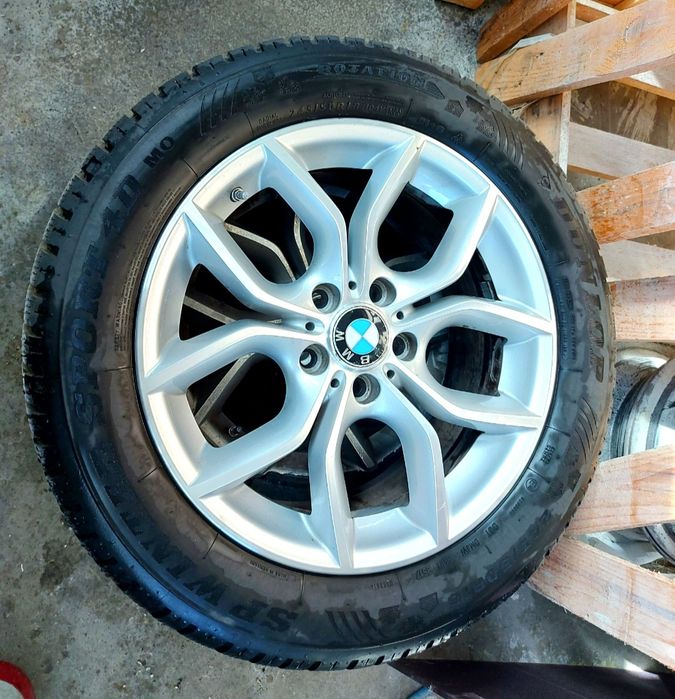 Jante BMW ORIGINALE CU Anvelope de iarna 245 50 R18 Targu-Mures • OLX.ro
