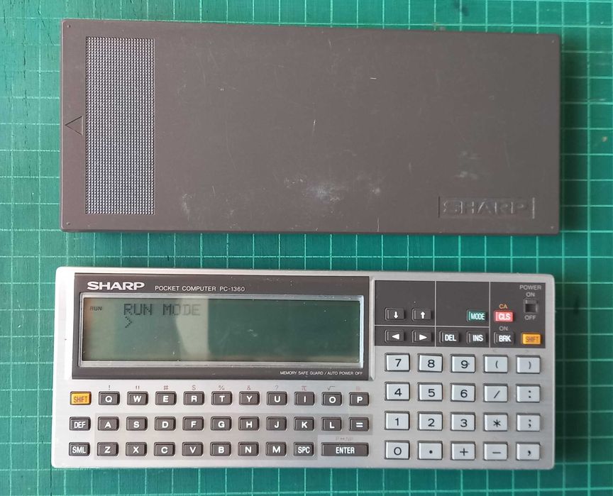 Calculator Vintage Sharp PC-1360 - 1987 Brasov • OLX.ro
