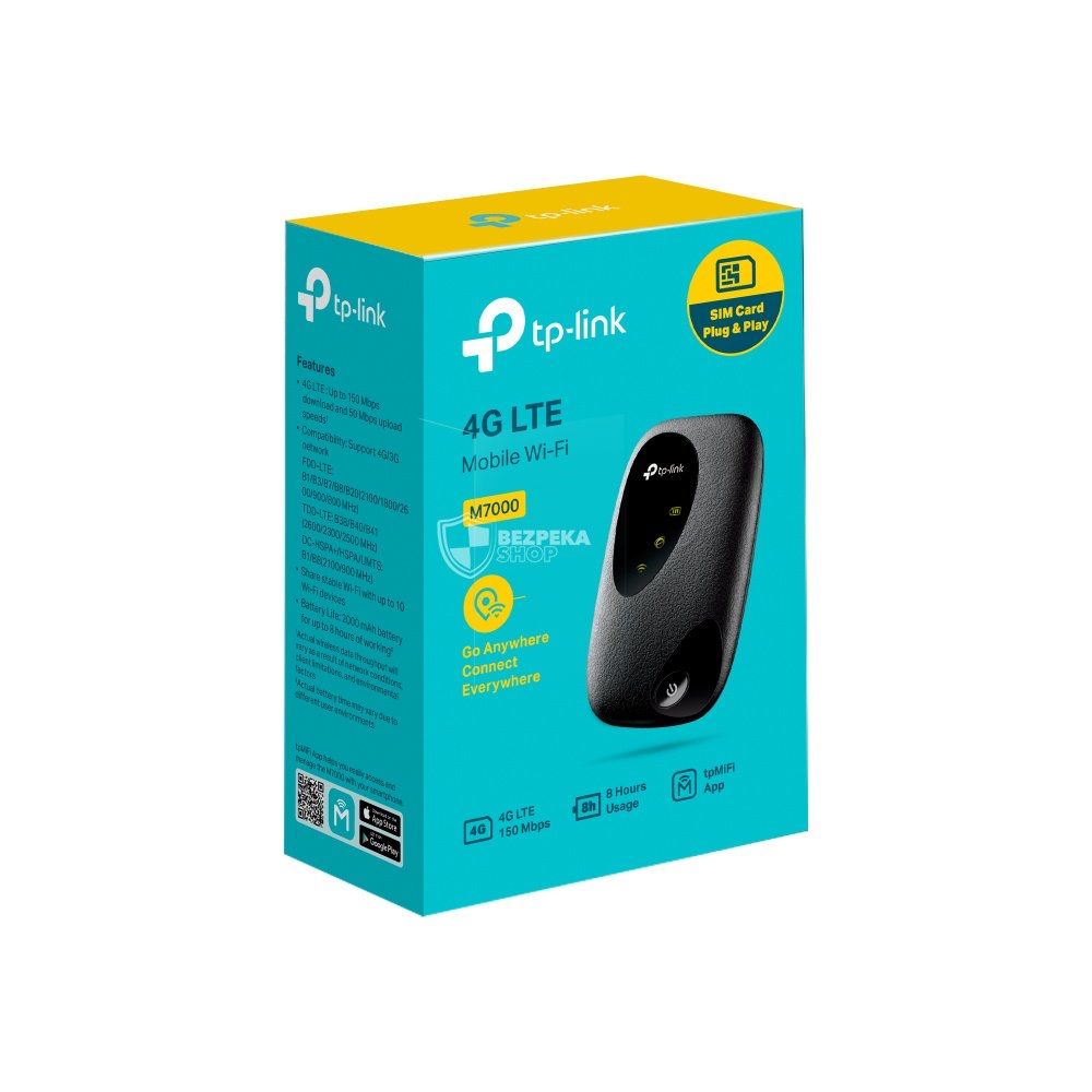 4G LTE WiFi Router M7000 Tp-Link Мобильный роутер SIM Card карманный ...