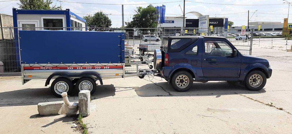 Remorca 750 kg AUTO Peridoc Apicola Moto ATV Trailer Comerciala Frigo ...