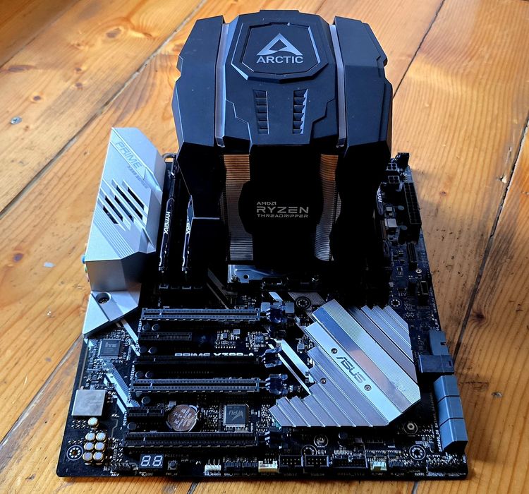 Asus X399 RGB AMD Ryzen Threadripper 1900X 16GB Arctic Freezer 50 TR4 ...