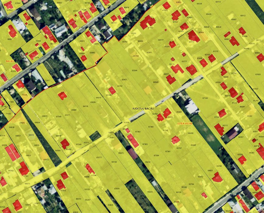 Teren intravilan Șerbănești Letea Veche Bacau • OLX.ro
