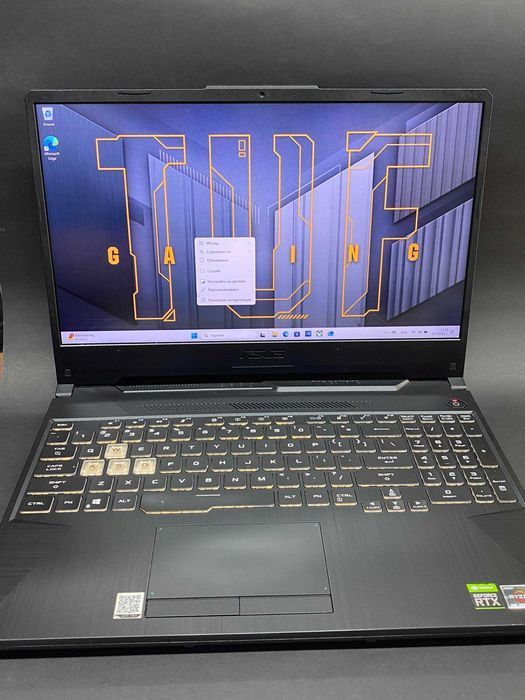 Геймърски лаптоп ASUS GAMUNG TUF FA506QR / Перфектен гр. Стара Загора Център • OLX.bg