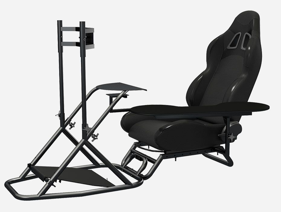 Sistem gaming racing cockpit/seat/scaun Obutto si volan Logitech G27 ...