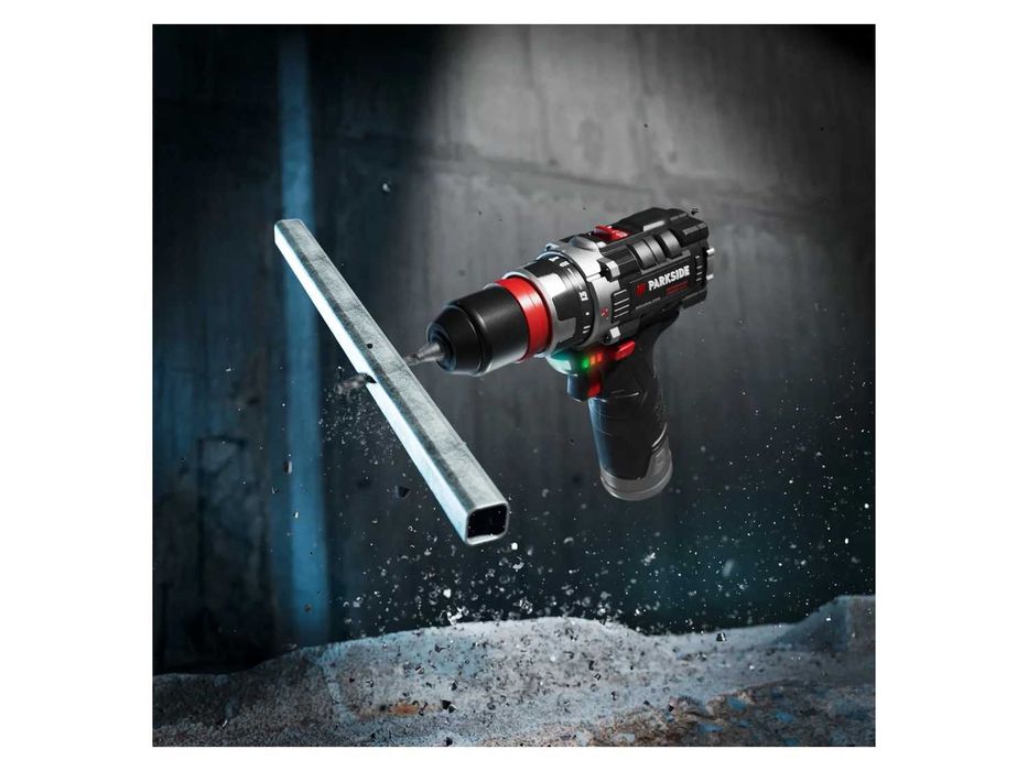 Bormasina cu percuție PARKSIDE PERFORMANCE PSBSAP 12 A1 12 V filetanta ...