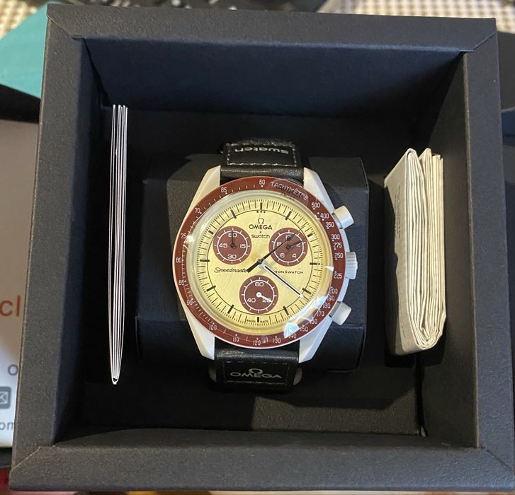 Vand 2 ceasuri Omega x swatch noi in cutie Galati • OLX.ro