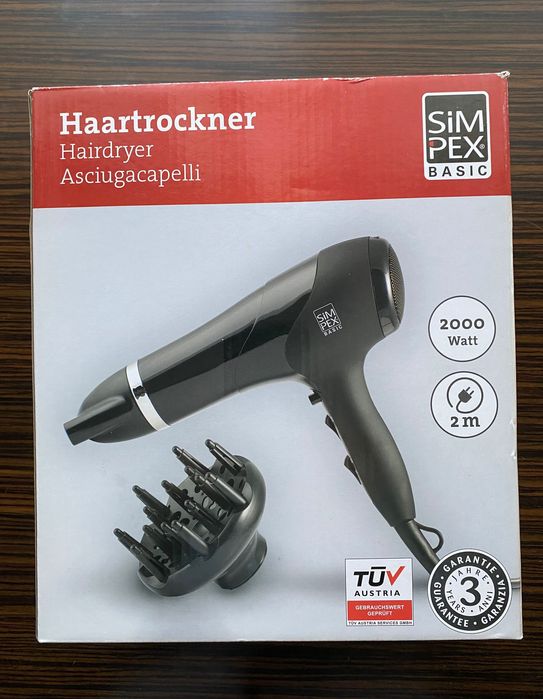 Uscator de par Simpex, Bonus perie ondulator par Timisoara • OLX.ro