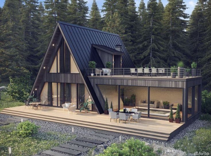 Vând casa de tip A Frame house modulare Construim case si cabane di ...