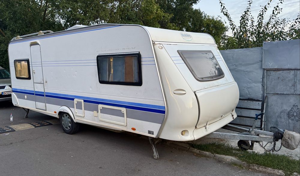 Rulota Hobby an 2005 Prestige 560 + Cort + Panouri Solare Bucuresti ...