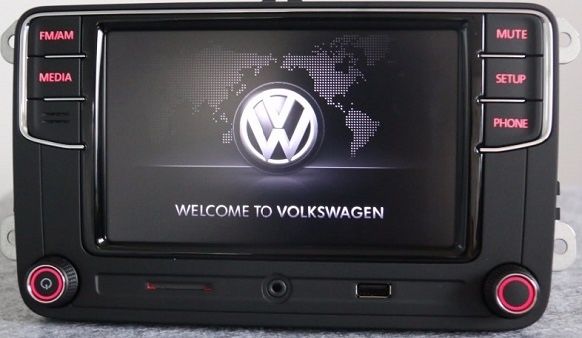 Rcd 330 Plus Unitate Multimedia,Bluetooth VW Passat,Tiguan,Jetta,Golf ...