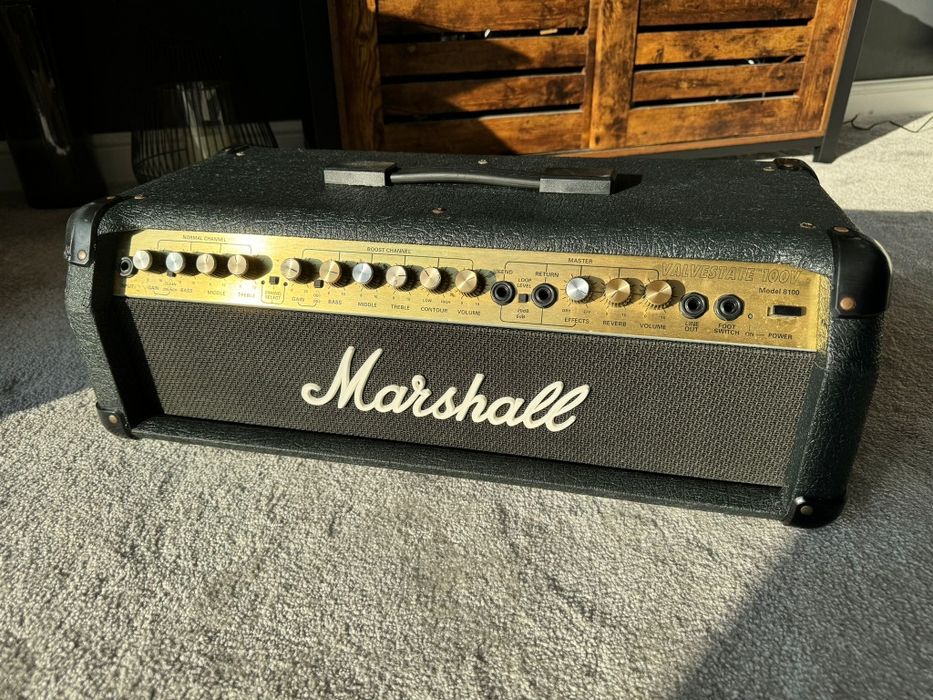 Marshall Valvestate 8100 Chuck Schuldiner Death и Marshall mf400 4x12 гр. София Овча купел 1 ...