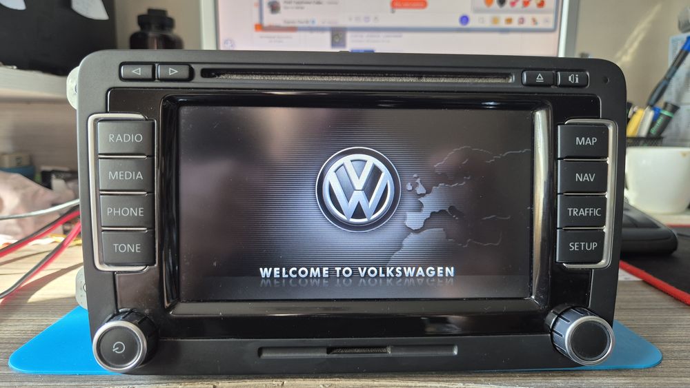 Оригинална навигация vw RNS 510,40gb HDD,BG maps,Speed Cameras гр. Русе ...