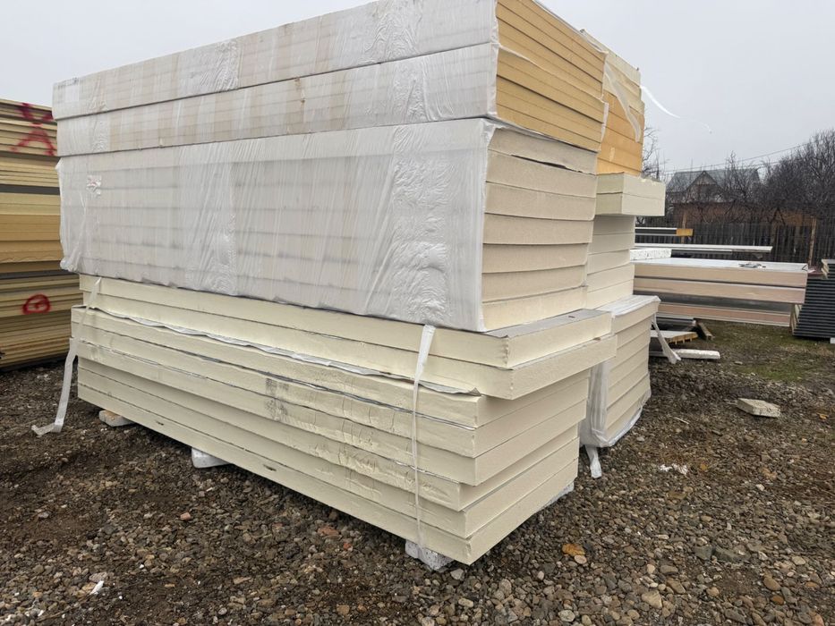 Placi Panouri Spuma Pir (rezistente la foc) Poliuretanică 12 cm Buzau ...