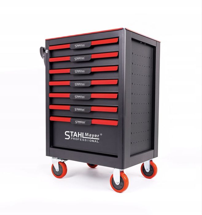 Шкаф/количка за инструменти 7 чекмеджета STAHLMAYER с. Крумово • OLX.bg