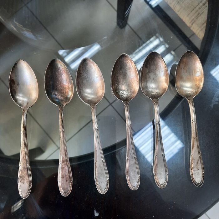 WMF сребърни чаени лъжички 6 бр. гр. София Център • OLX.bg