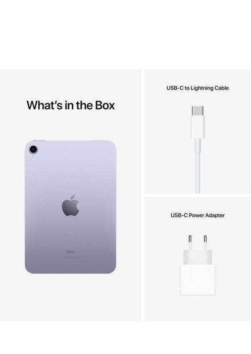 IPad mini 6 (2021), 64GB, Wi-Fi, Purple, sigilata Bucuresti Sectorul 3 ...