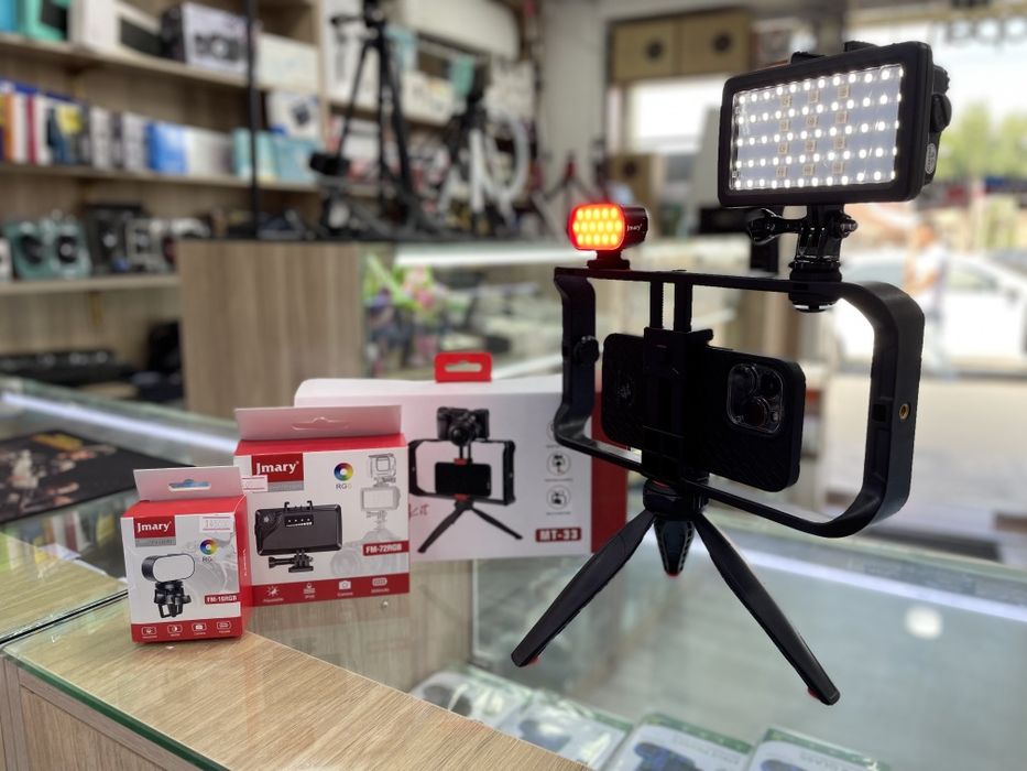 Jmary RIG holder MT-33 ручной стабилизатор, держатель, сетка, штатив: 179 000 сум - Аксессуары ...