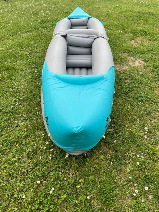 Caiac gonflabil pentru 1 sau 2 persoane - kayak Crane TR 6.0 ca nou ...