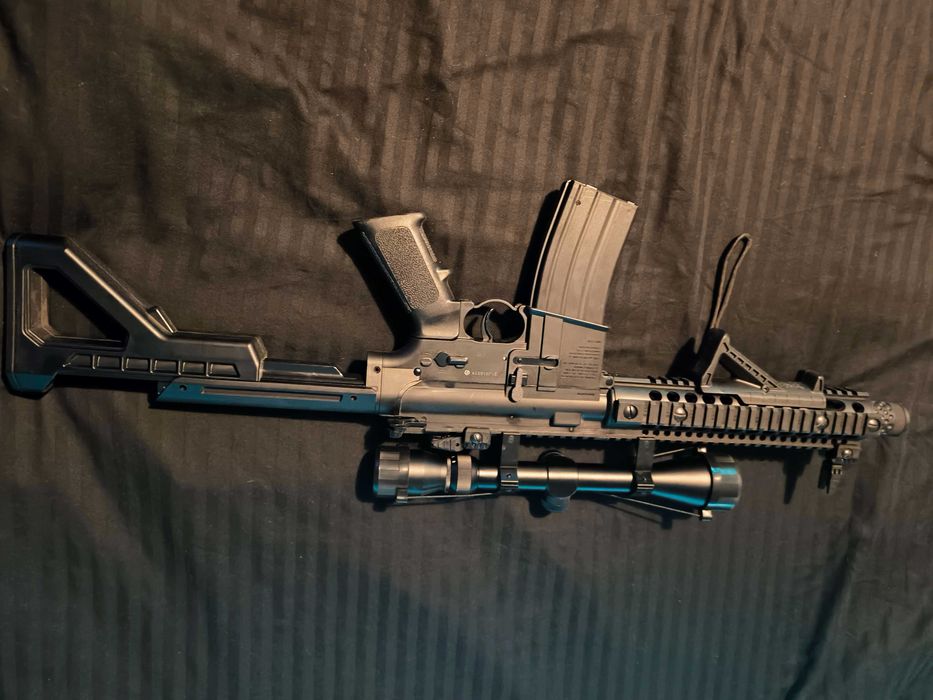 Airsoft M4A1 Full Metal/ Co2 гр. Бургас Меден рудник - зона Б • OLX.bg