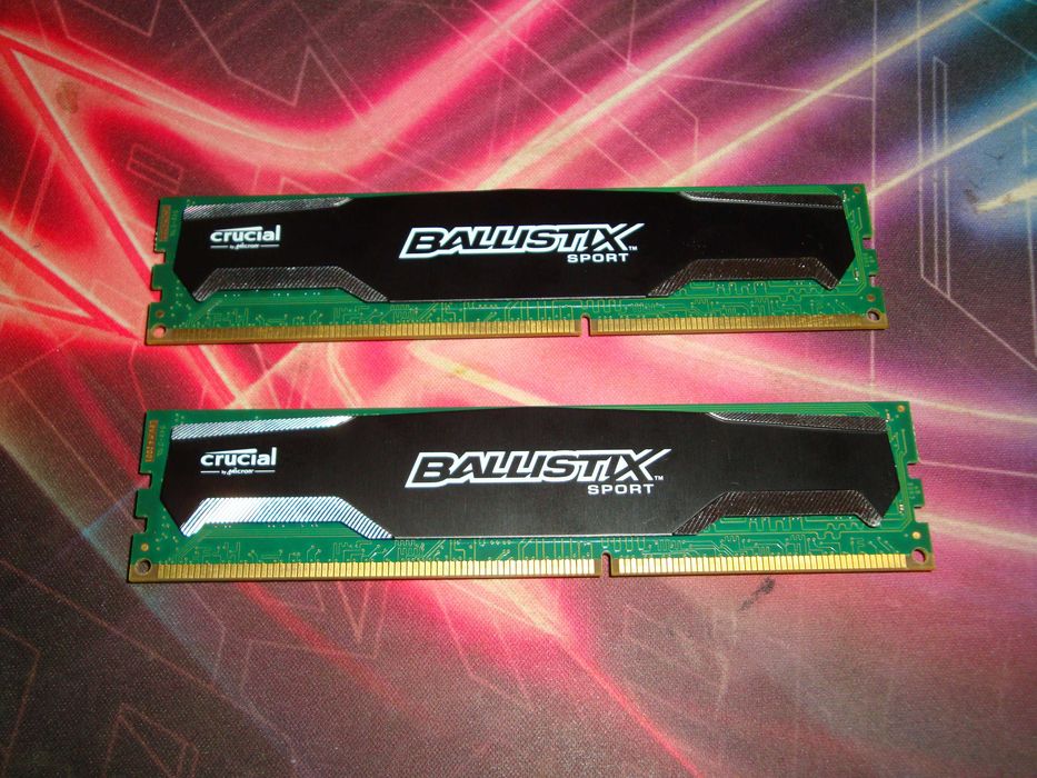 Kit memorii ram Crucial Ballistix Sport by Micron 8GB DDR3 1600 Mhz ...