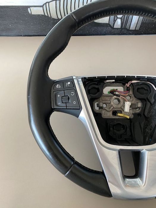Volan de piele cu incalzire VOLVO S60 V60 XC60 S80 V70 XC70 V40 ...
