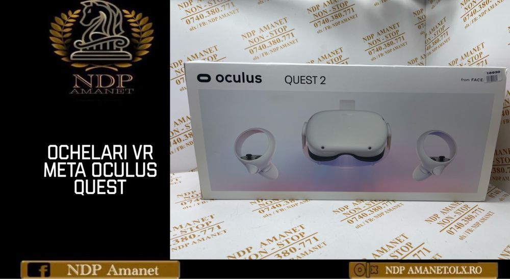 NDP Amanet NON-STOP Calea Vitan Nr.121 Oculus Quest 2 FULL BOX (18930) Bucuresti Sectorul 3 • OLX.ro