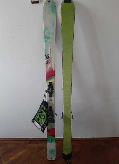 Vand Set schi (ski) tura K2, 170cm, legaturi dynafit , piei si clapari ...