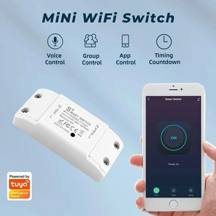 Releu inteligent programabil WiFi 10A, Smart Life APP Petrosani • OLX.ro