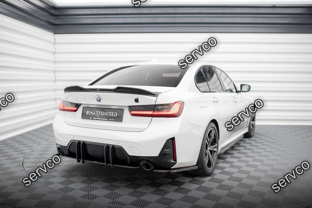 Prelungire difuzor bara spate Bmw Seria 3 G20 G21 M-Pack 2022- v18 ...