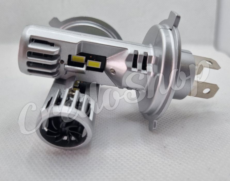 НОВО! H4 LED крушки 30W, slim с вграден вентилатор гр. София Люлин - център • OLX.bg