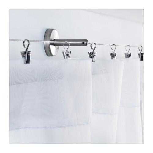 IKEA: DIGNITET DEKA RINGSJON BYGEL. Ancora Inel Suport perdea draperie ...