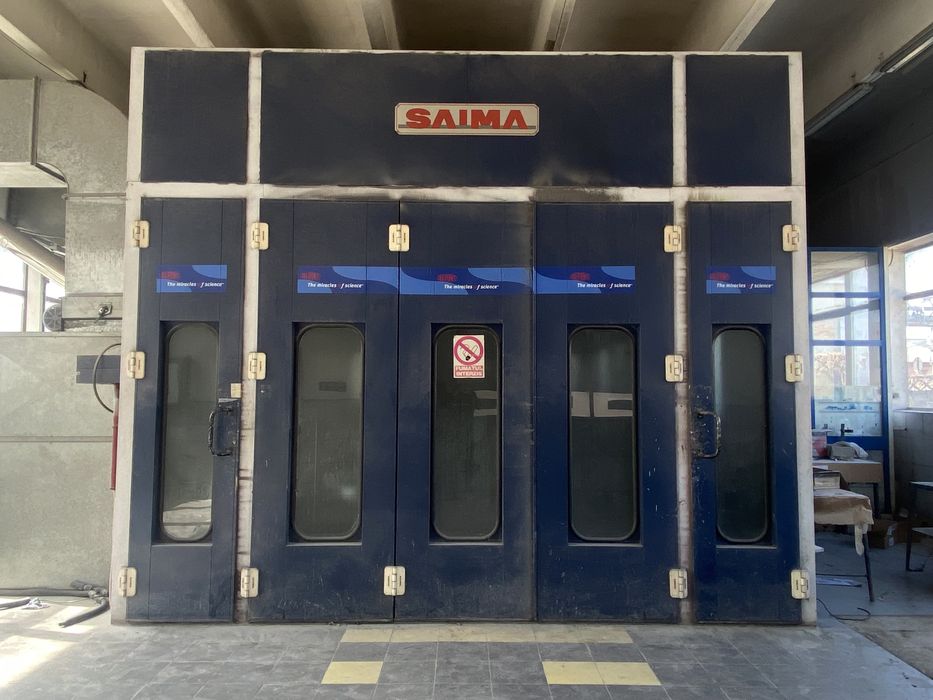 Cabina vopsit SAIMA GAMA 8m/4,6/4 Bascov • OLX.ro