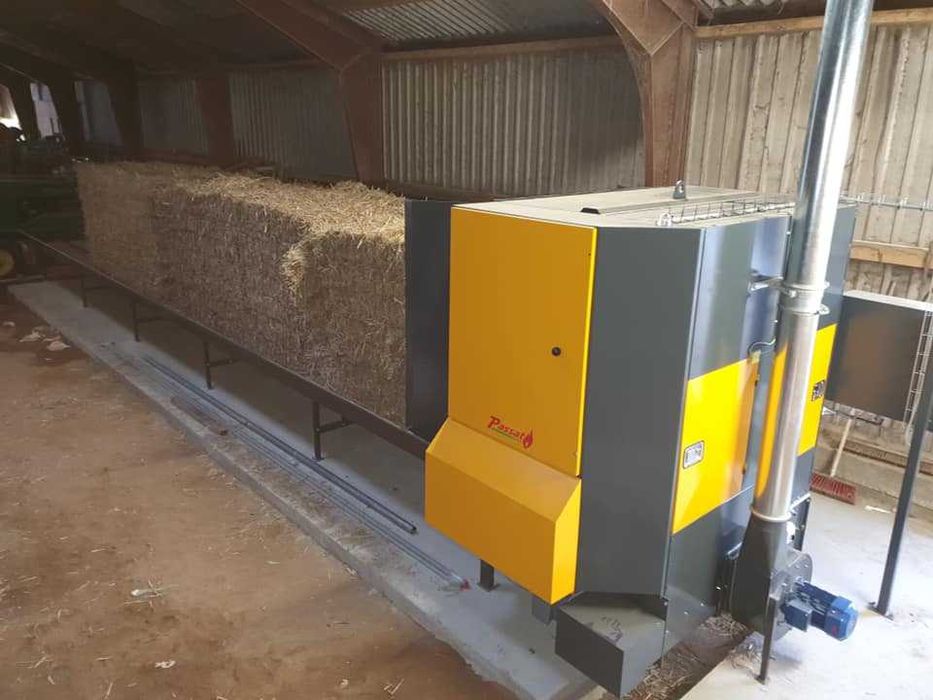 Centrala termica pe baloti de paie, coji de nuca, porumb, biomasa,lemn ...