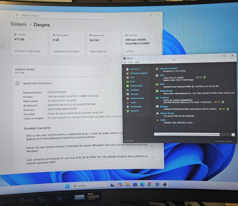 Amanet F28: Sistem Gaming Entry-Level (N) Pitesti • OLX.ro