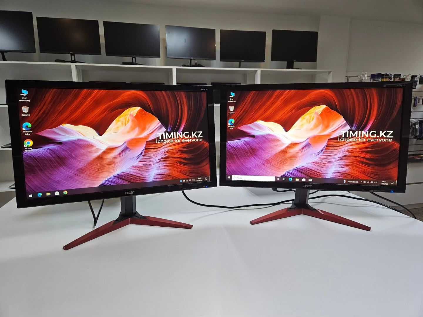 23.6" Монитор Acer KG241QPbiip, 1920x1080, 165 Гц, TN,HDMI,DisplayPort ...
