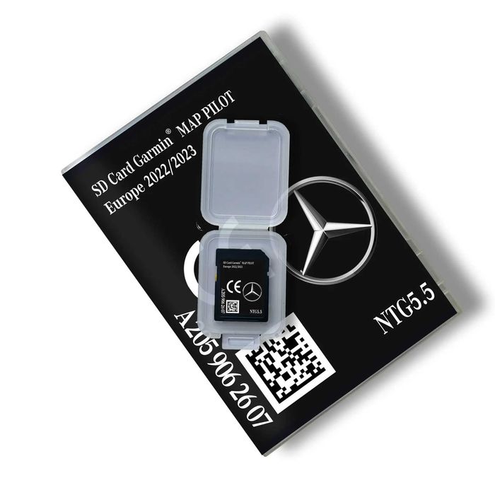Mercedes Garmin Map Pilot 2023-2024 NTG 5.5 Audio 20 гр. София Център ...