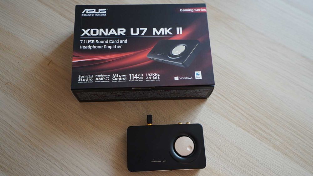 ASUS Xonar U7 MKII – външна USB 7.1 звукова карта – 140 лв. гр. Пловдив ...