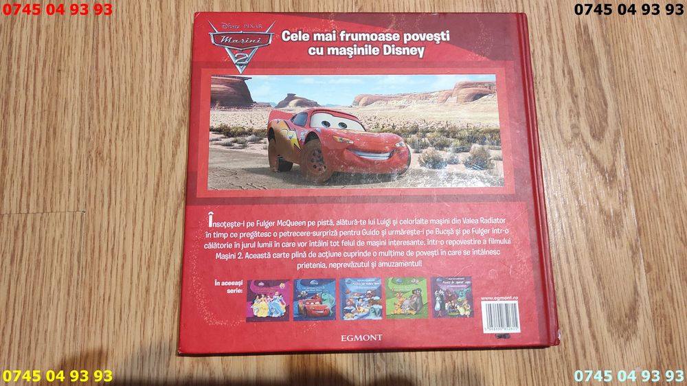 Carte carti cele mai frumoase povesti cu masinile disney in POLONEZA ...