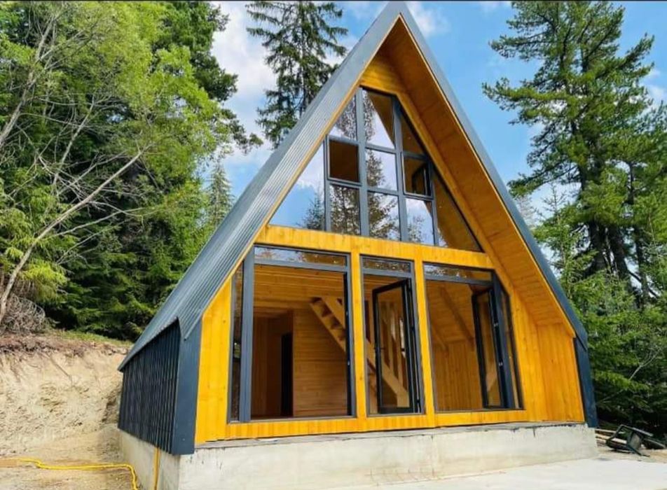 Cabane tip A-frame din lemn și de gradina Cluj-Napoca • OLX.ro