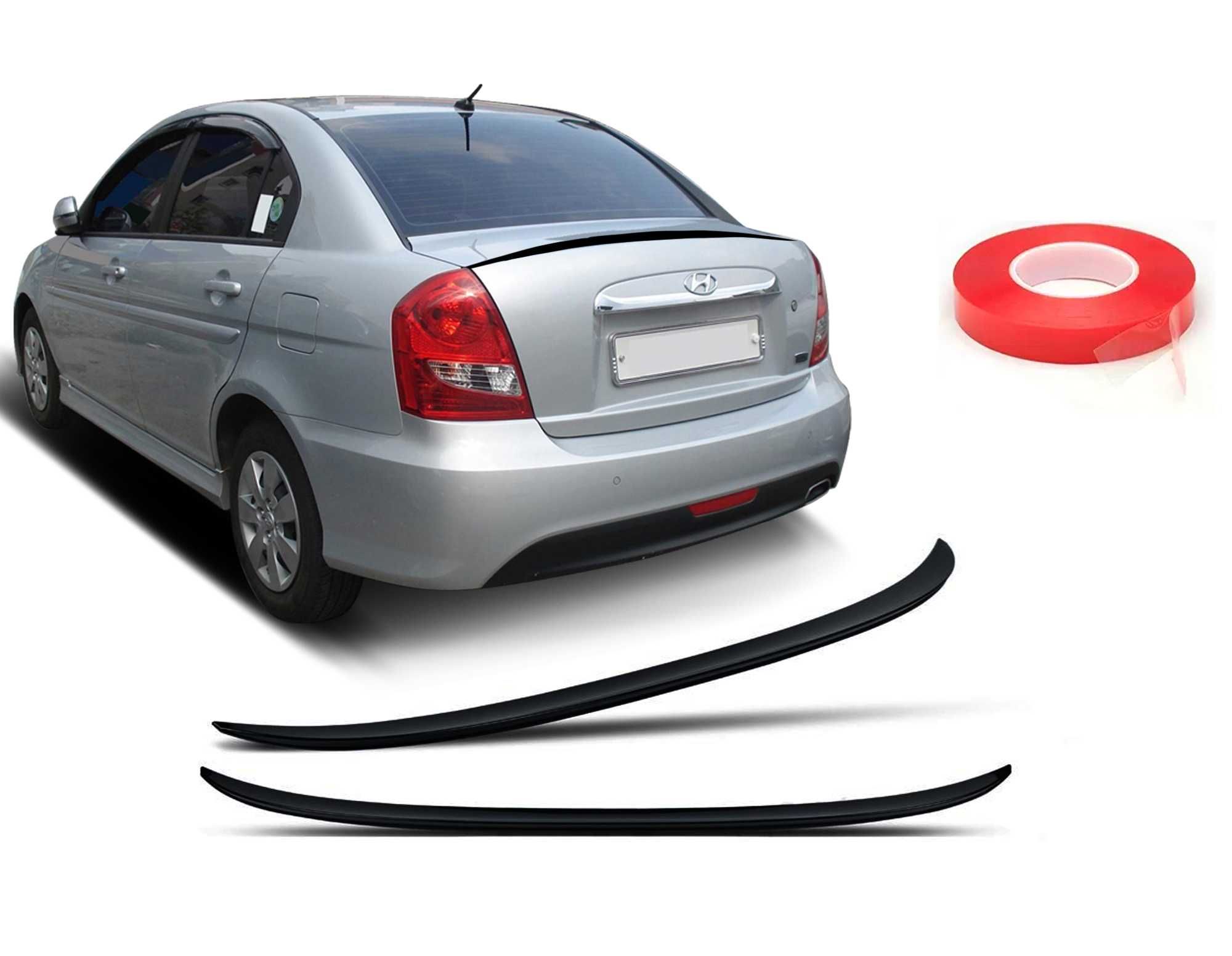 Заден Спойлер ЛИП за Хюндай АКЦЕНТ 2006-2013 / Hyundai Accent 06-13 гр ...