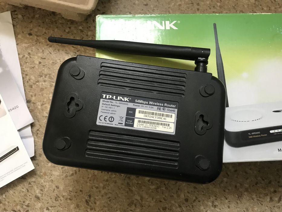Router wireless TP-Link TL-WR340G/ 4 porturi Ploiesti • OLX.ro