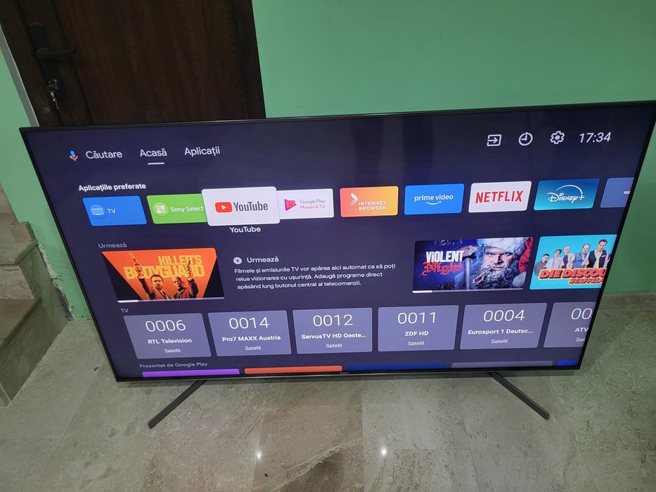 Televizor Sony smart 4k 165cm 65inch Sannicolau Mare • OLX.ro