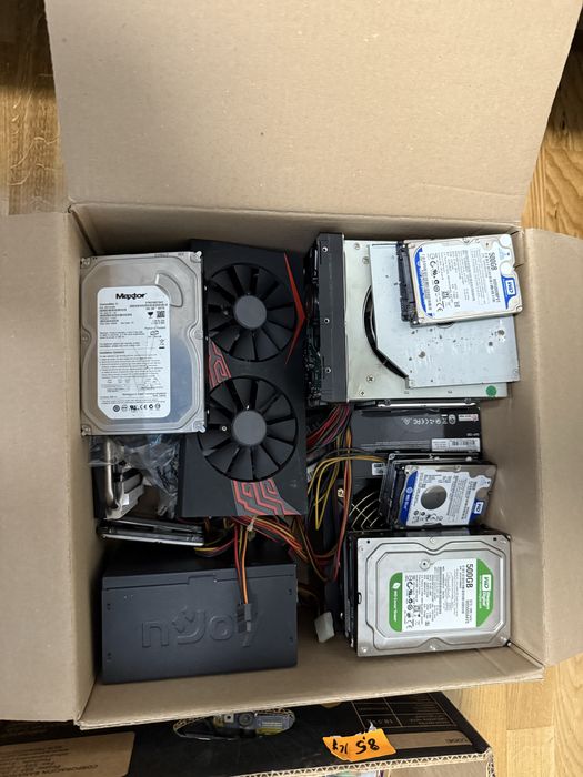 Piese PC defecte semidefecte functionale pentru reciclat Urban mining ...