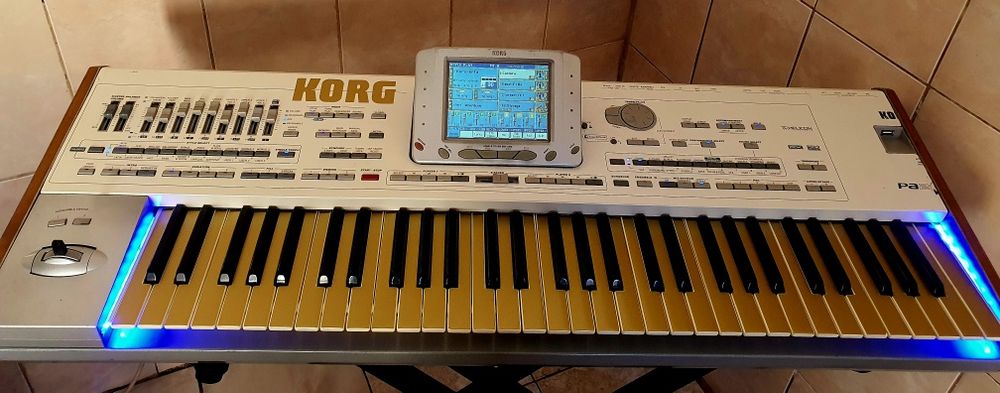 Autocolant GOLD claviatura orga Korg pa2x Pa3x PA4x PA5x PA1000 PA700 ...