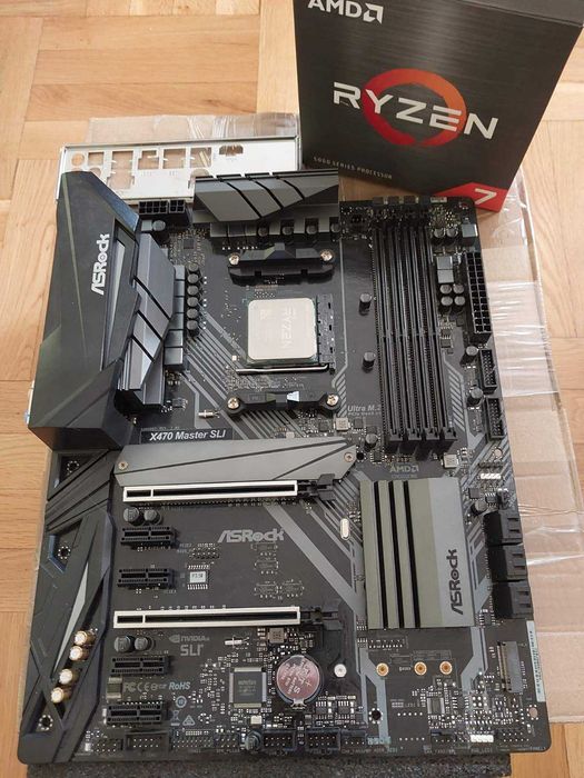 AMD Ryzen 7 5700X + AsRock X470 Master SLI гр. София Витоша • OLX.bg