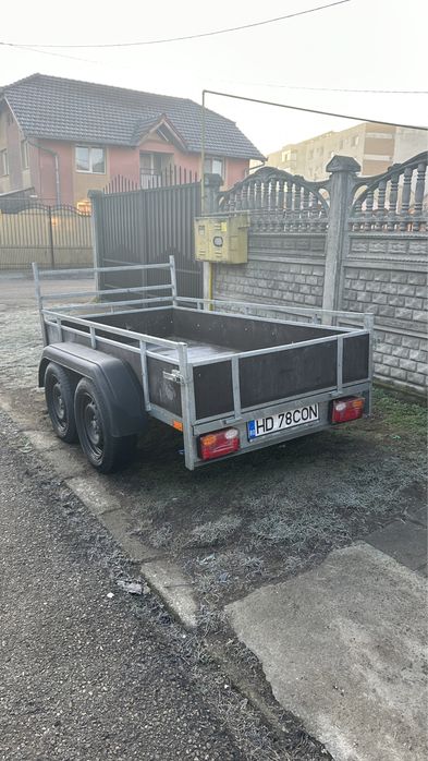 Vand/Inchiriez remorca 750 kg, 2 axe 2024 Simeria • OLX.ro