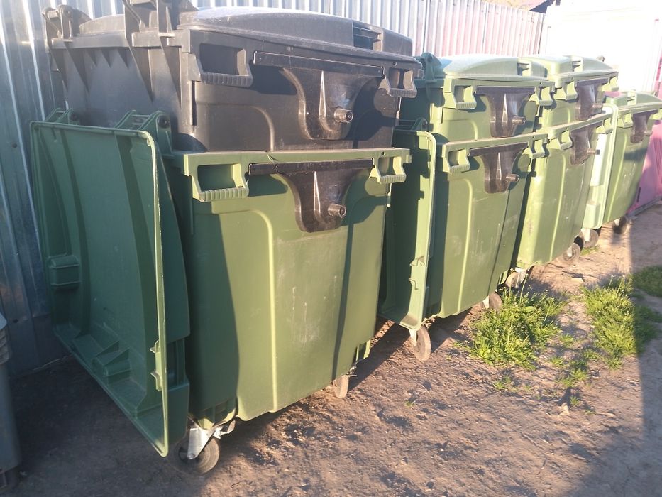 Pubelă gunoi 1100 Litri - Tomberon gunoi - Ghena - Container Bucuresti ...